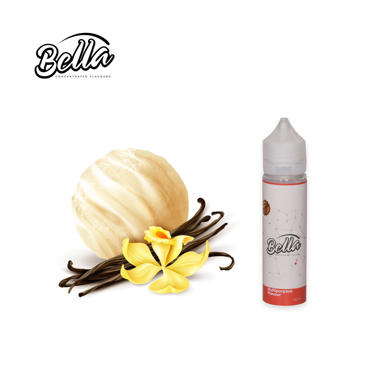 Vanilla Cream - Bella Liquid Flavour – HOUSE OF FLAVOUR